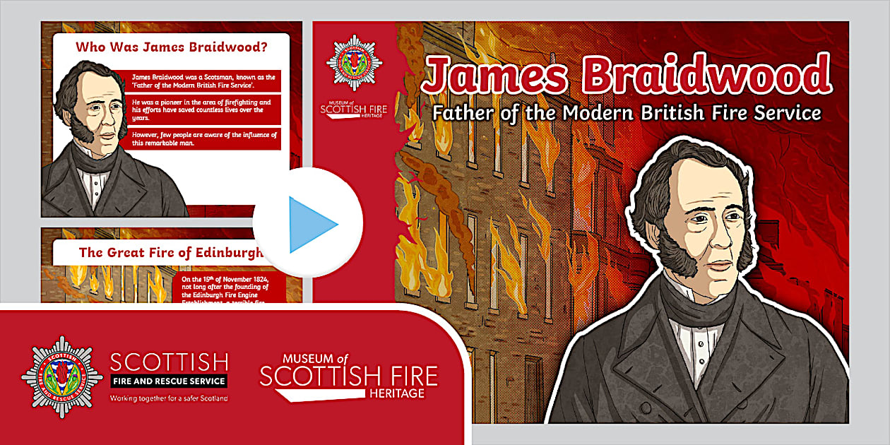 FREE! - James Braidwood PowerPoint (teacher made) - Twinkl