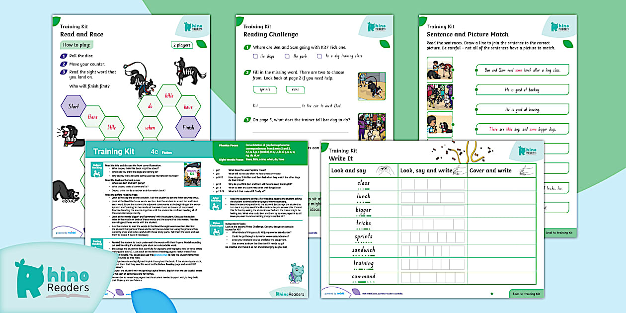 Level 4c Training Kit Guided Reading Pack (teacher made)