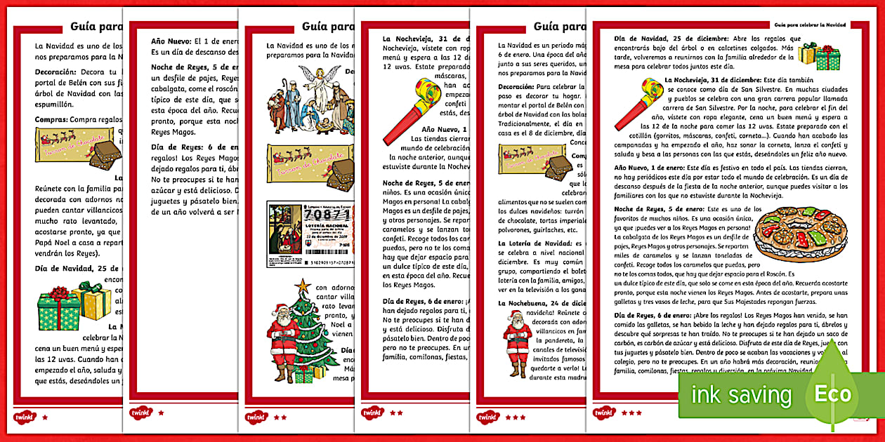 Comprensión lectora de la diversidad: Guía para la Navidad