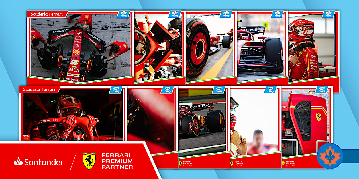 Scuderia Ferrari F1: Racing Car Technical Photo Pack French