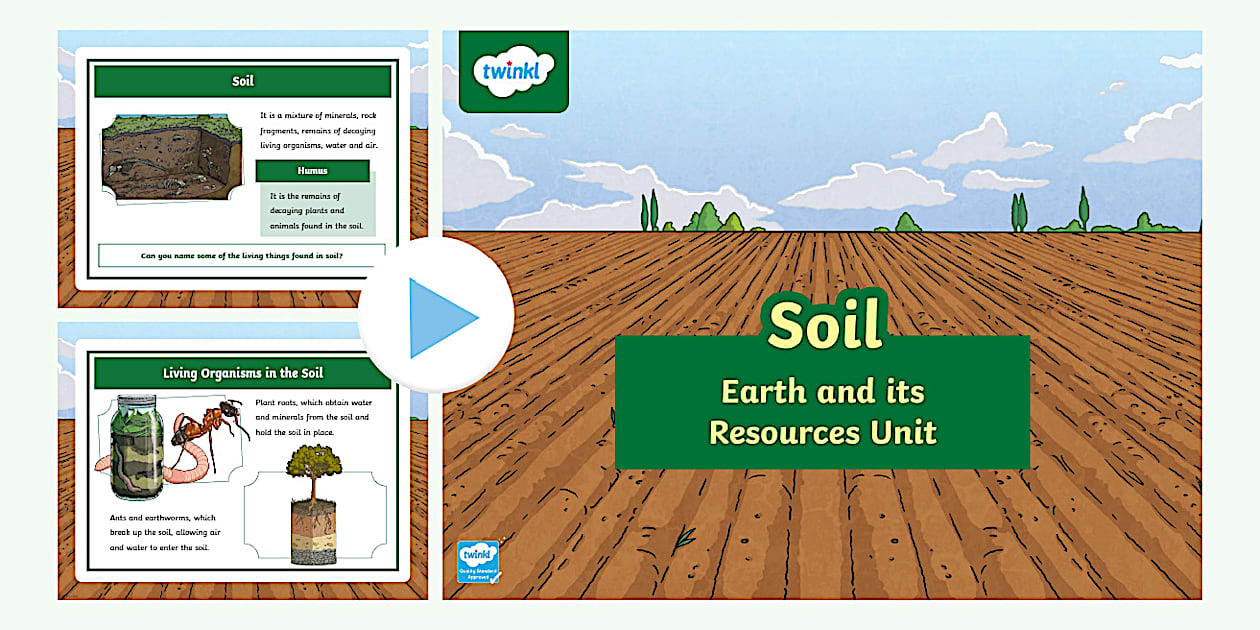 Soil - The unit of the Earth and its resources - Twinkl