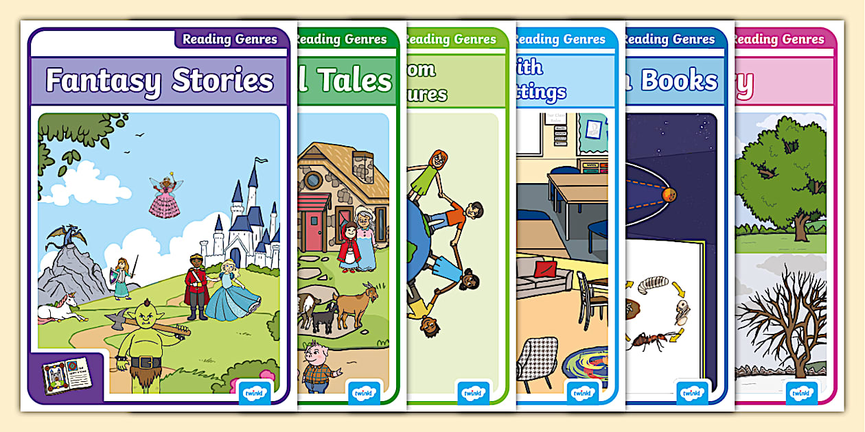 What Are The Different Types Of Reading Materials - Genre