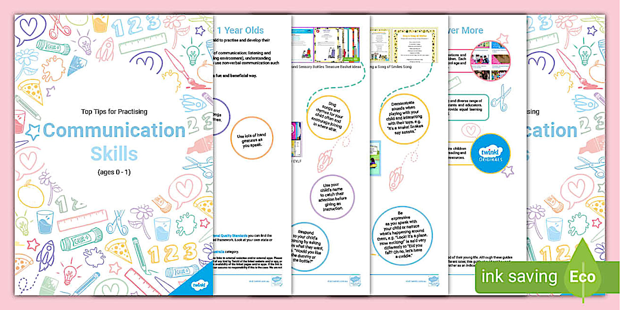 Top Tips for Practising Communication Skills Ages 0-1