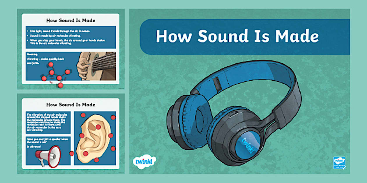 How Sound Is Made PowerPoint for 3rd-5th Grade - Twinkl
