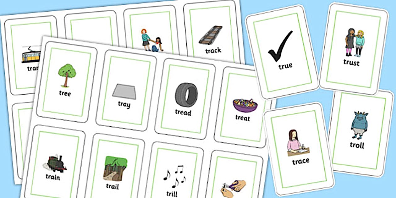 TR Flash Cards (teacher made) - Twinkl