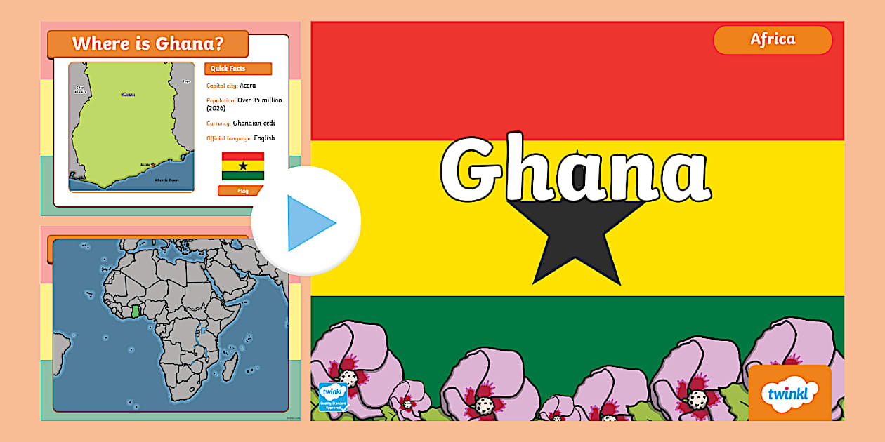 KS1 Ghana Powerpoint - Twinkl