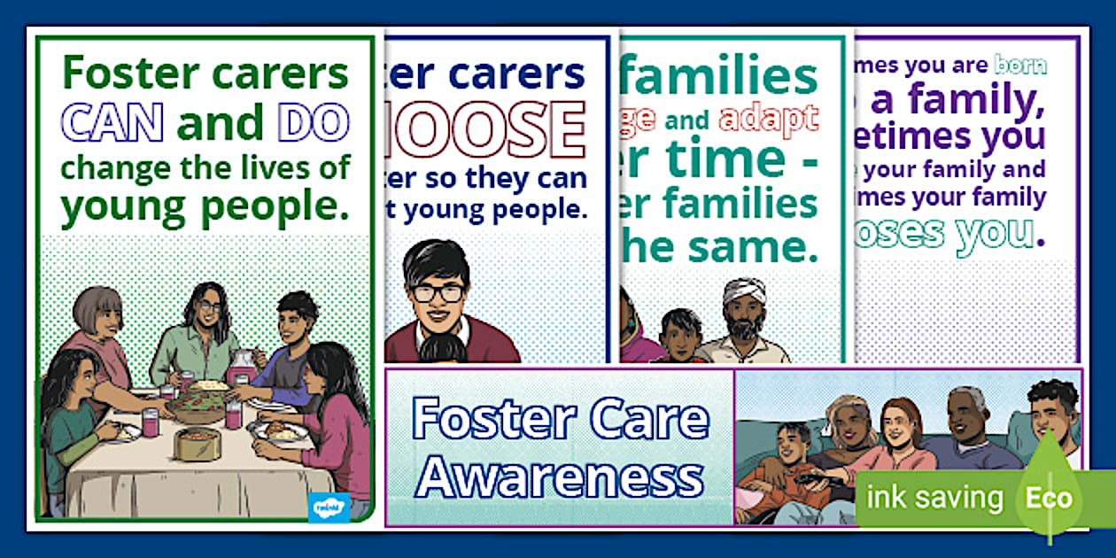 Foster Care Awareness Display Pack KS3 (teacher made)