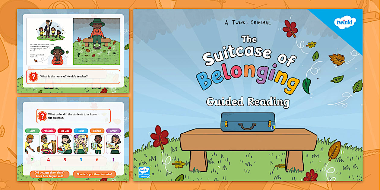 The Suitcase of Belonging - Guided Reading PowerPoint