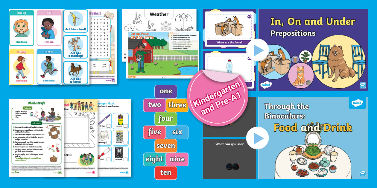 FREE! - FREE -- ESL Young Learners Taster Pack - Twinkl