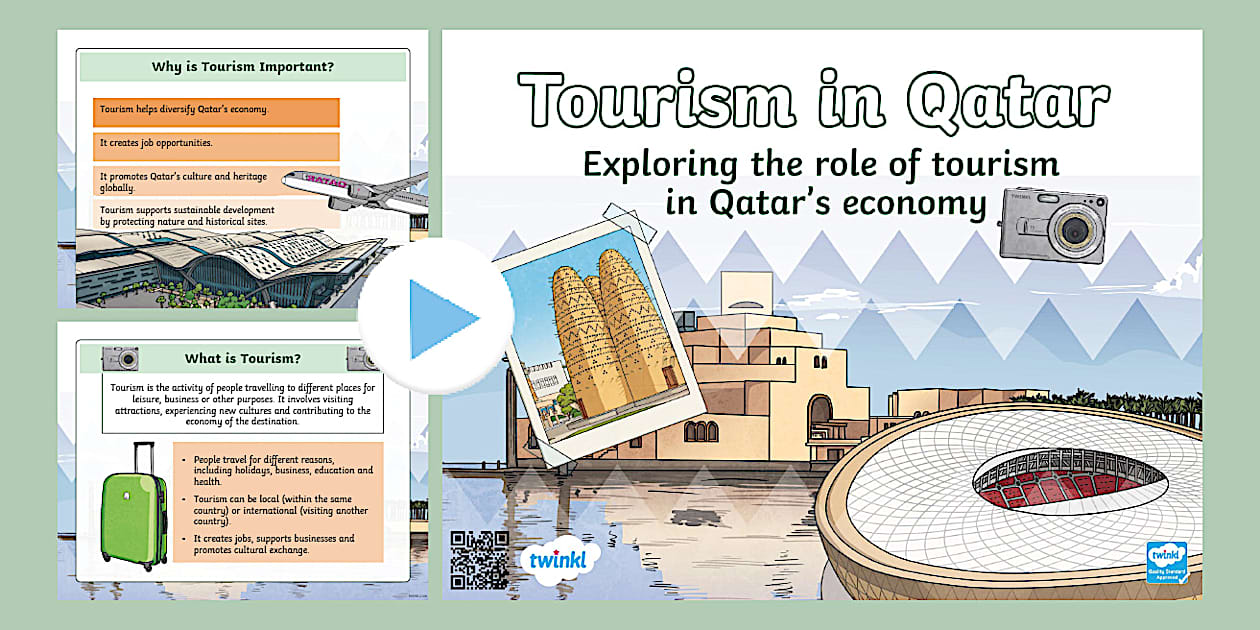 Tourism in Qatar PowerPoint (teacher made) - Twinkl