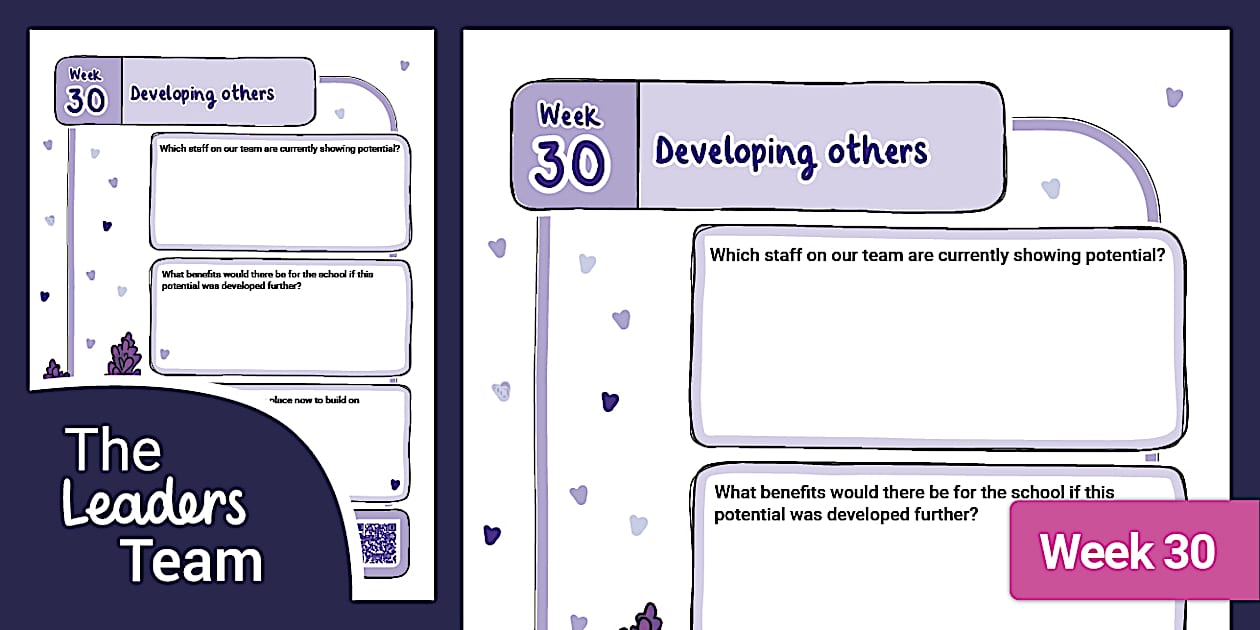 Leader's Journal: Developing Others (Week 30) - Leaders