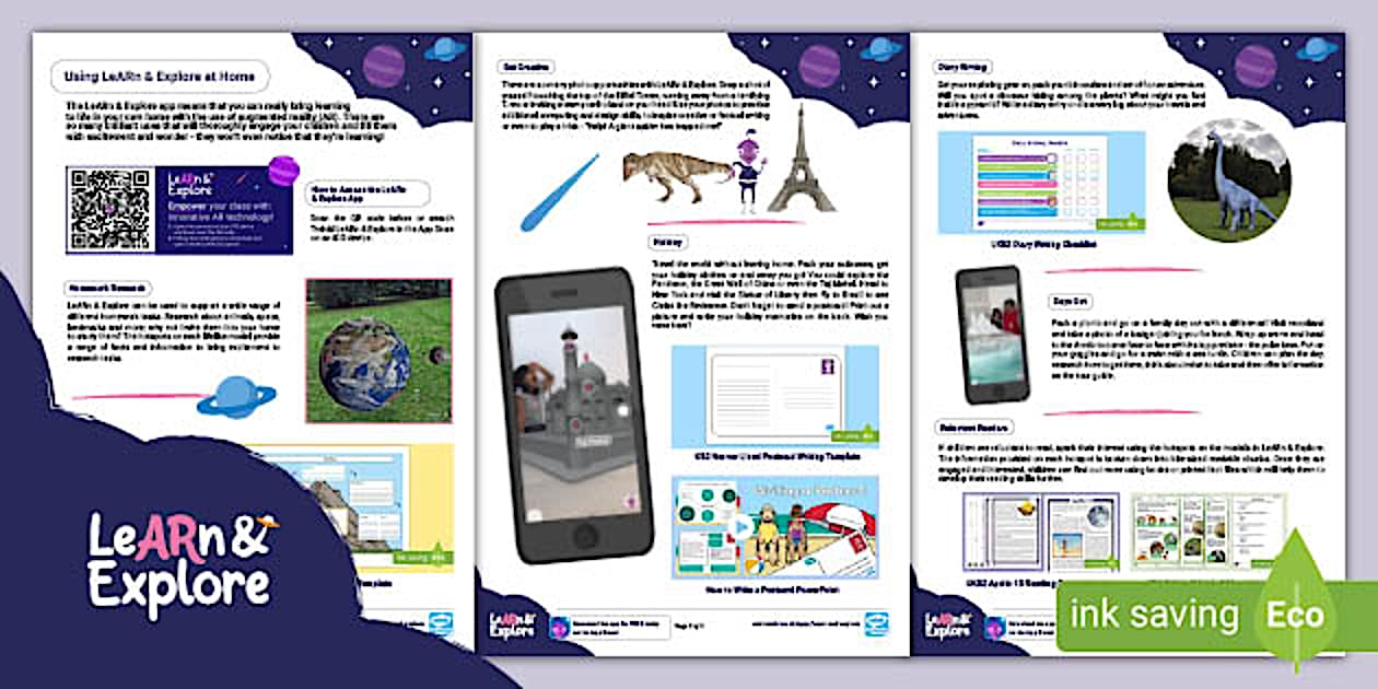 Using LeARn & Explore at Home (teacher made) - Twinkl