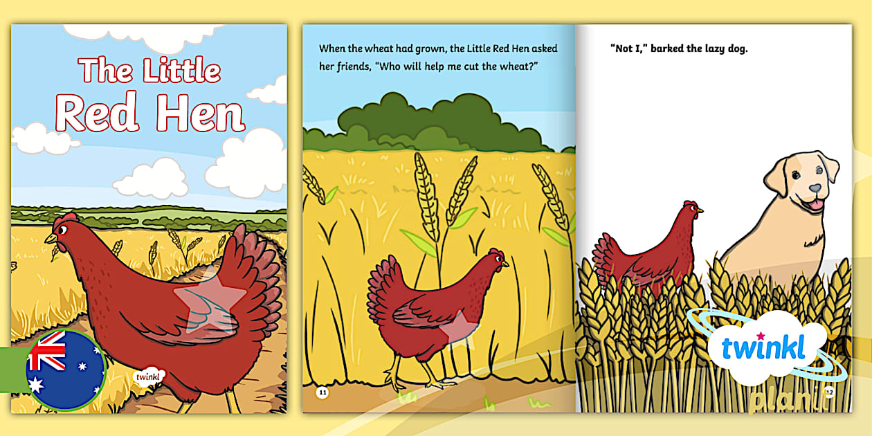 Year 1 Traditional Tales: The Little Red Hen eBook - Twinkl