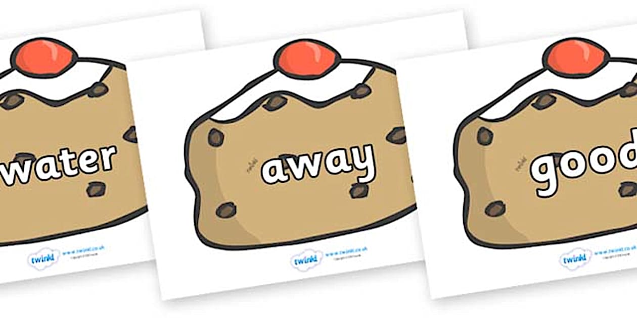 Next 200 Common Words on Buns - Next 200 Common Words on