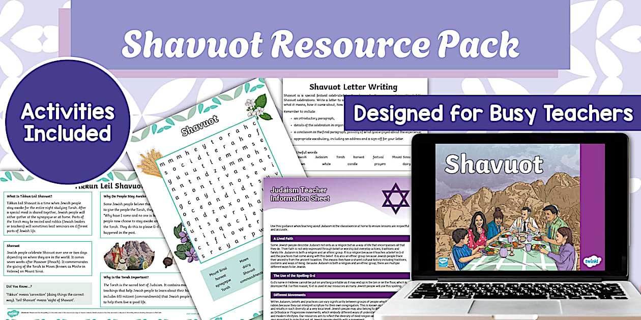 KS2 Shavuot Resource Pack