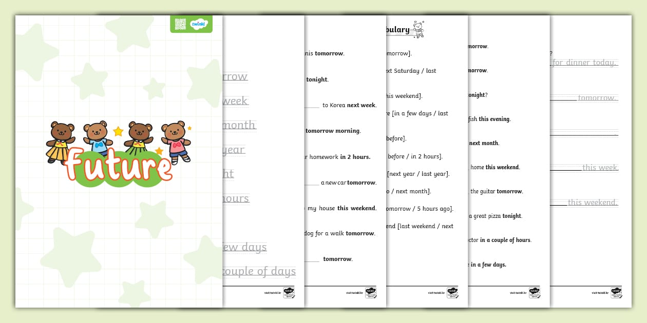 [초등 영문법 방학특강] 베이비 그래머: 미래 시제 | Baby Grammar: Future Tense