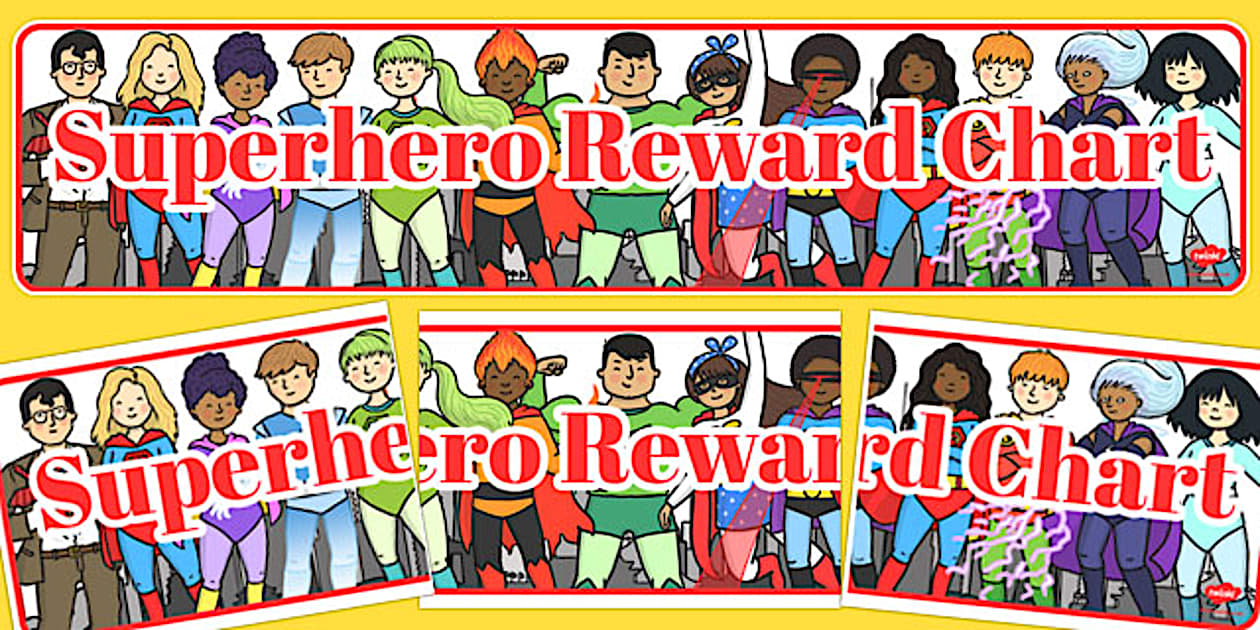 👉 Superhero Reward Display Banner (teacher made) - Twinkl