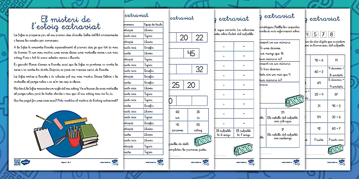 Joc de detectius STEM: El misteri de l'estoig extraviat - Català