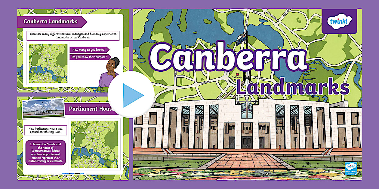 Canberra Landmarks - Year 3 HASS (teacher made) - Twinkl