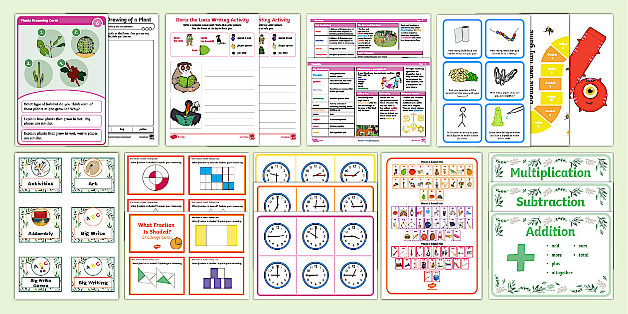 KS1 Taster Pack FREE (teacher made) - Twinkl