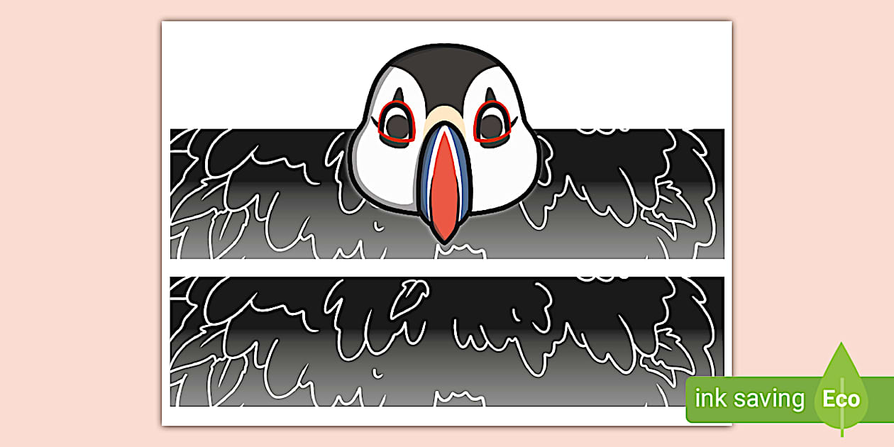Puffin Headband - Twinkl - EYFS - KS1