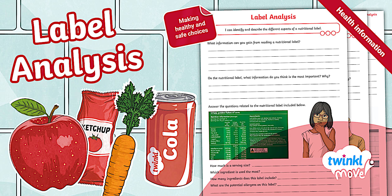 Label Analysis for Healthy Eating