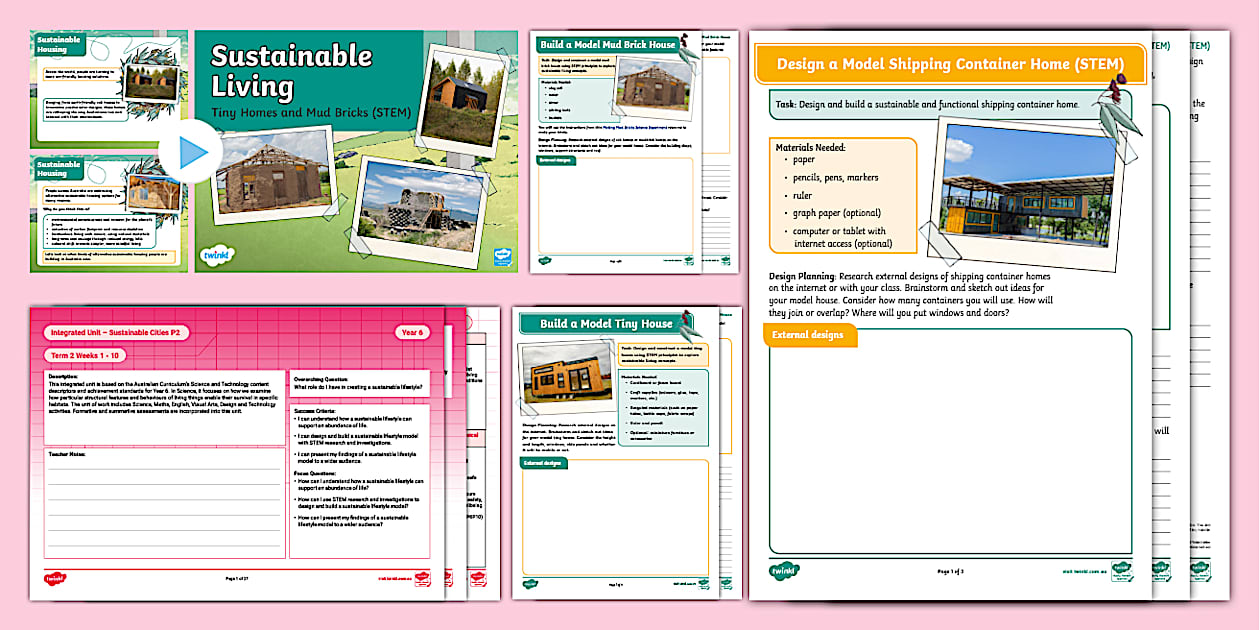 STEM IU Yr 6 Sustainable Cities P2 Wk 7-8 (teacher made)
