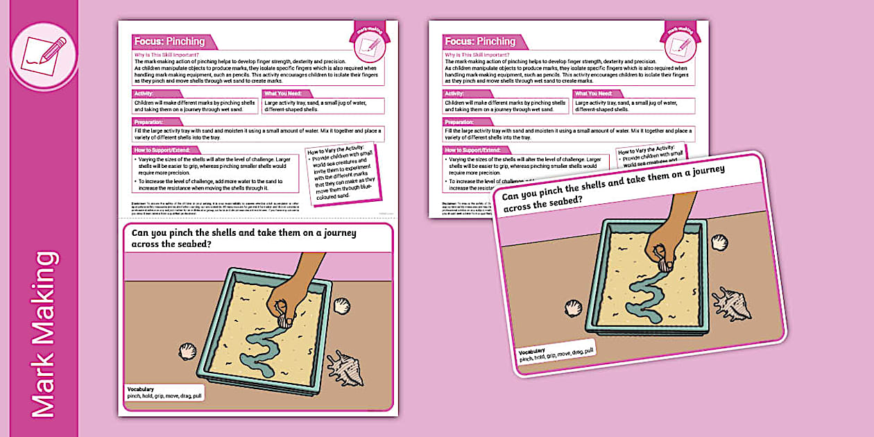 Under the Sea Fine Motor Mark-Making Activity (teacher made)