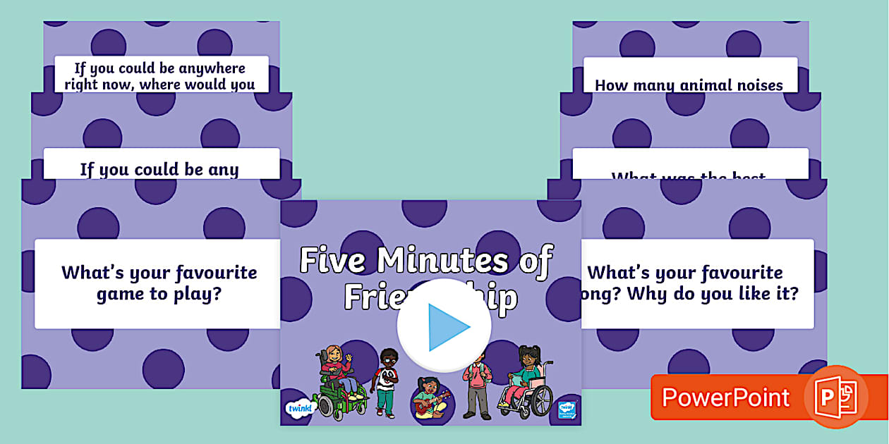 PPT on Friendship for Students | Friendship | Twinkl