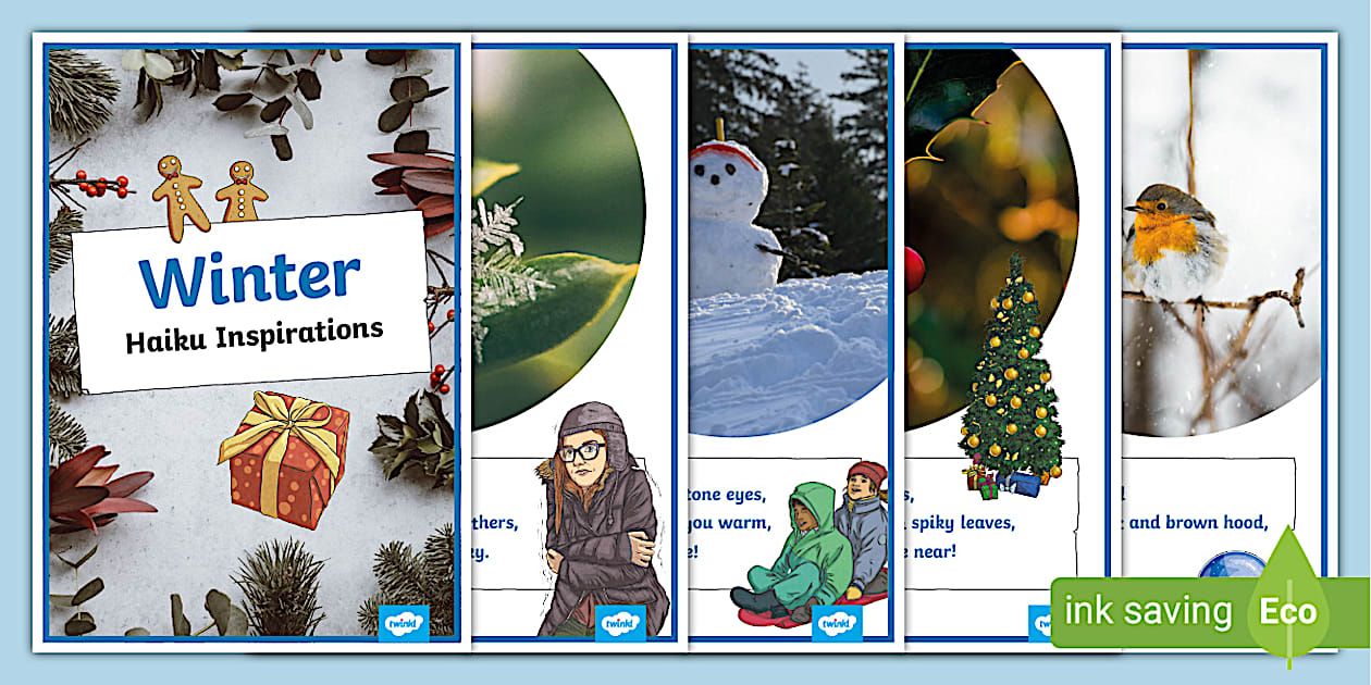 Winter Haiku Inspirations (teacher made) - Twinkl