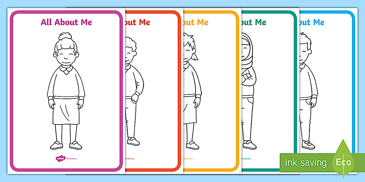all about me (teacher made) - Twinkl