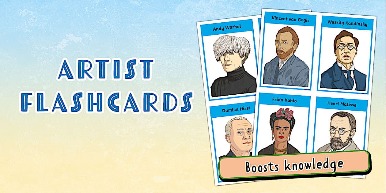 Artist Flashcards - Twinkl Ireland
