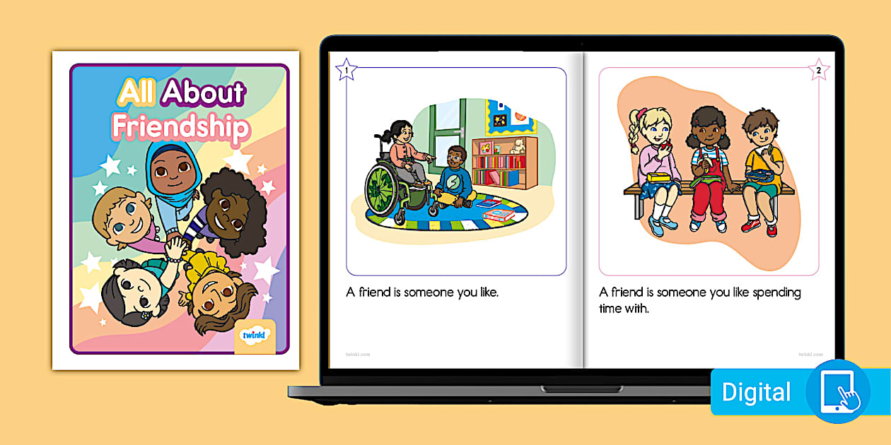 All About Friendship Emergent Reader eBook (teacher made)