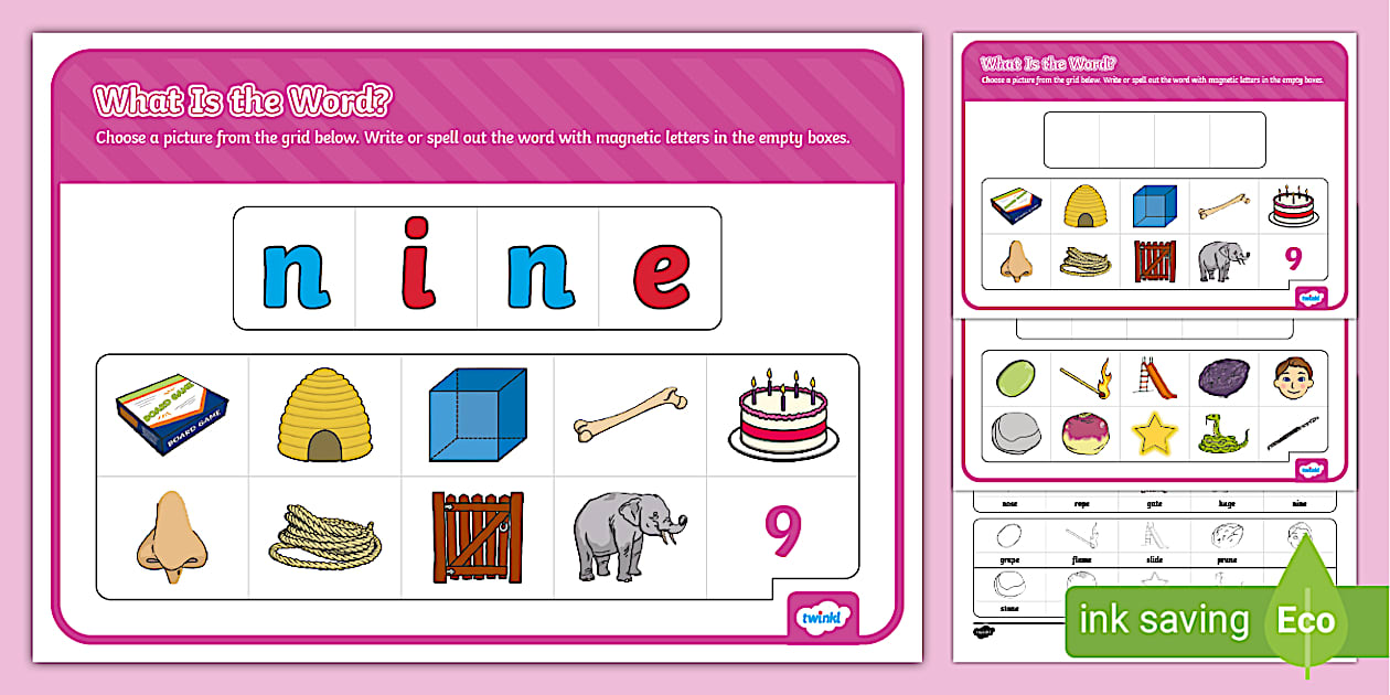 Phase 5 Split Digraph Make-A-Word Activity Cards - Twinkl