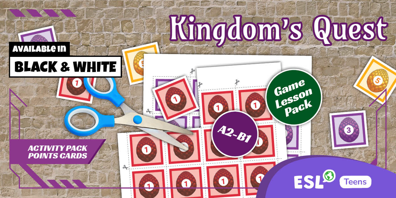 ESL Gamififed Grammar: Kingdom's Quest Game Points