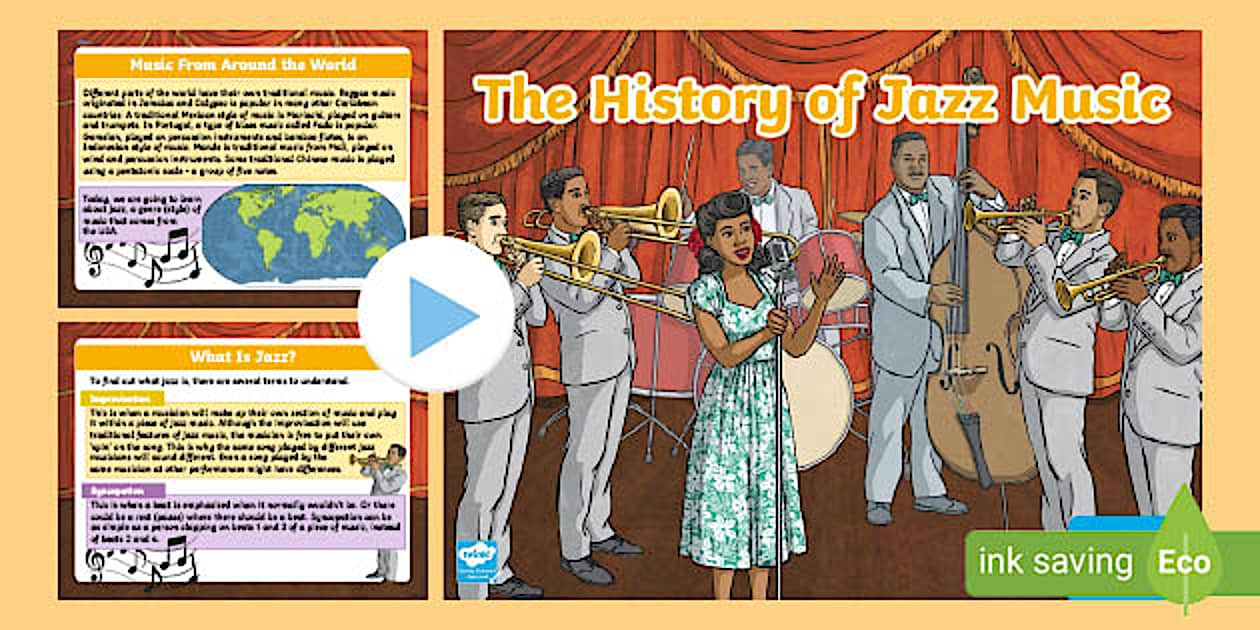 👉 KS2 Jazz Music History PowerPoint (öğretmen yaptı)