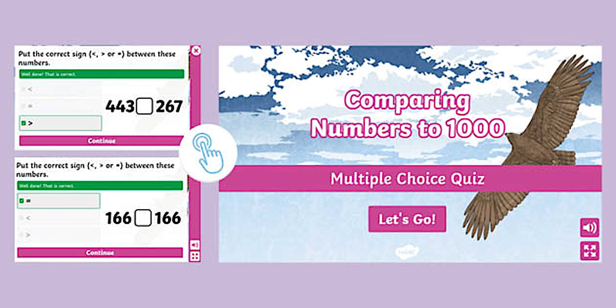 Comparing Numbers to 1000 Game - Primary Resources - Twinkl