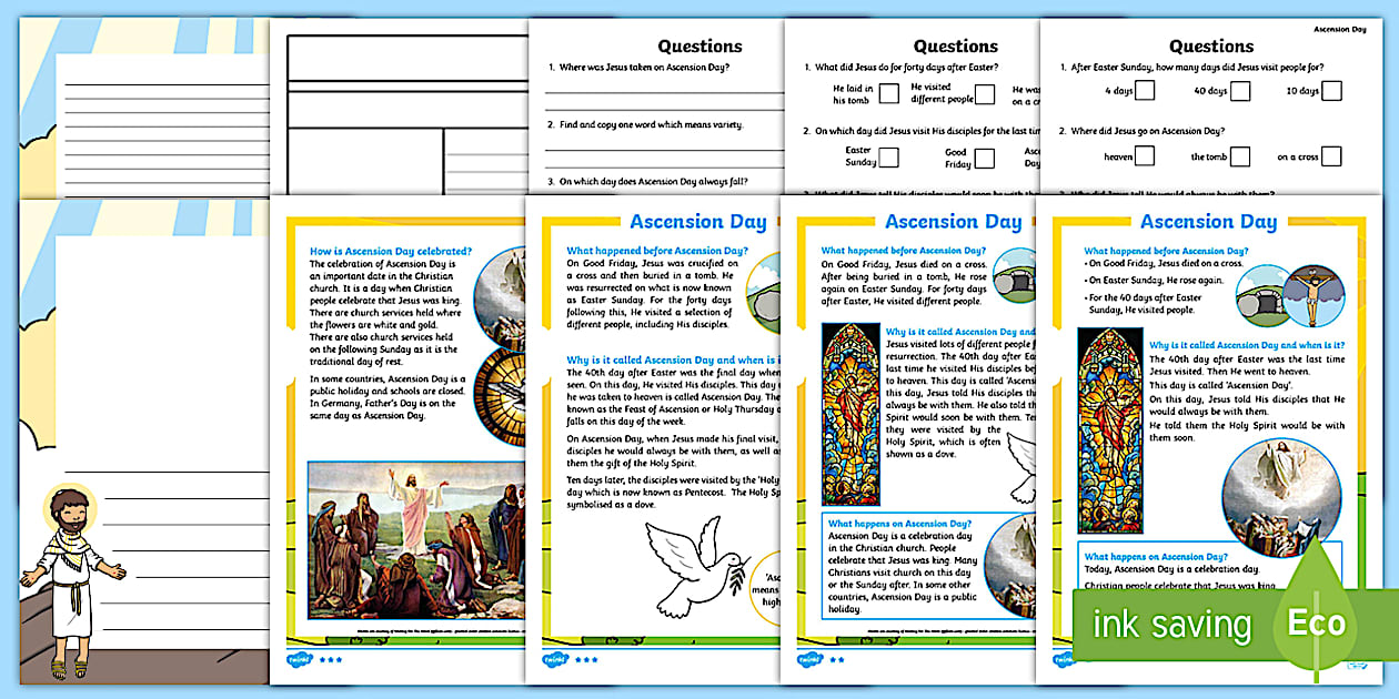 Ascension Day Activities | Religious Education | Twinkl
