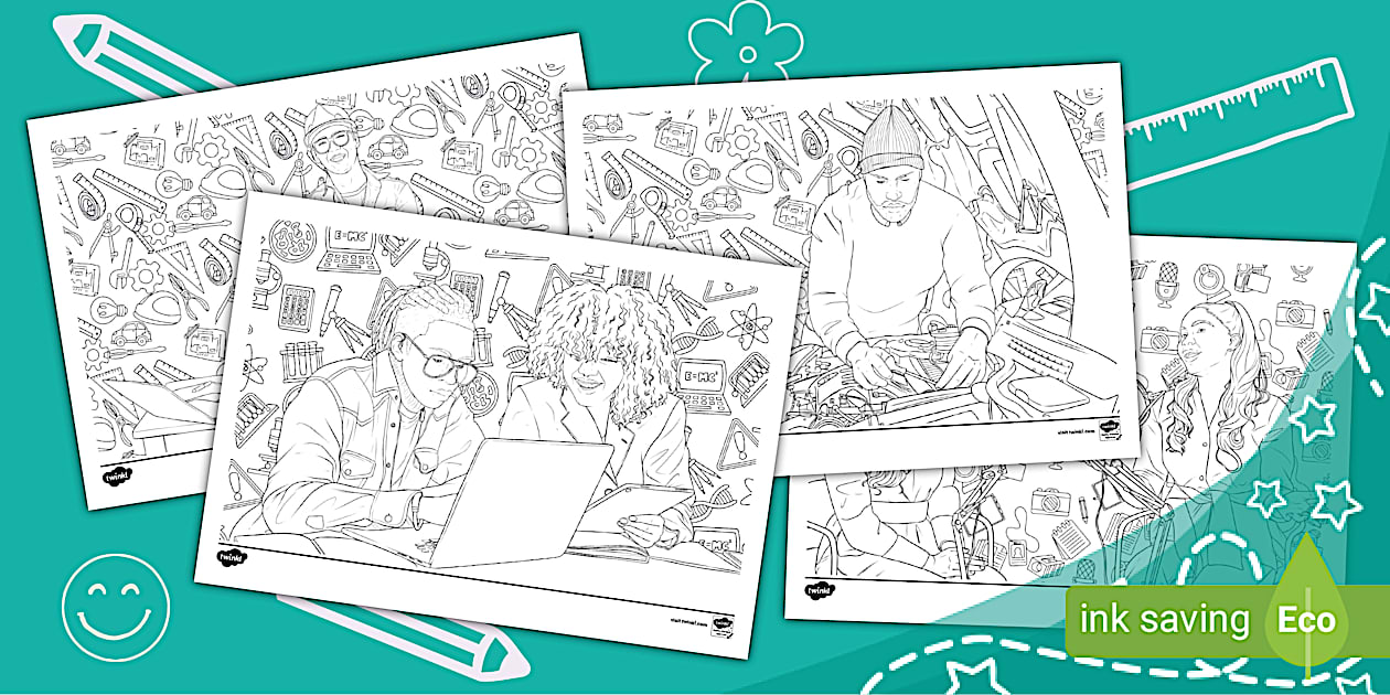 Different Careers Colouring Pages (Ages 7 - 11) - Twinkl