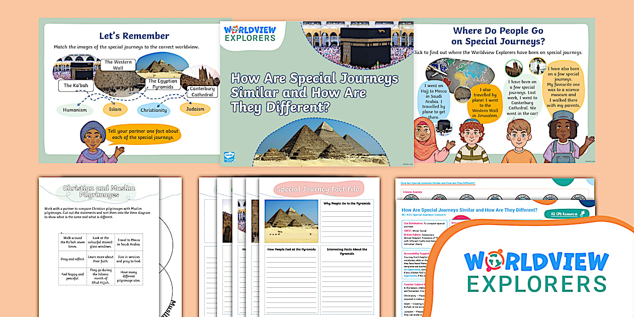 RE: Special Journeys: KS1 Lesson Pack 6
