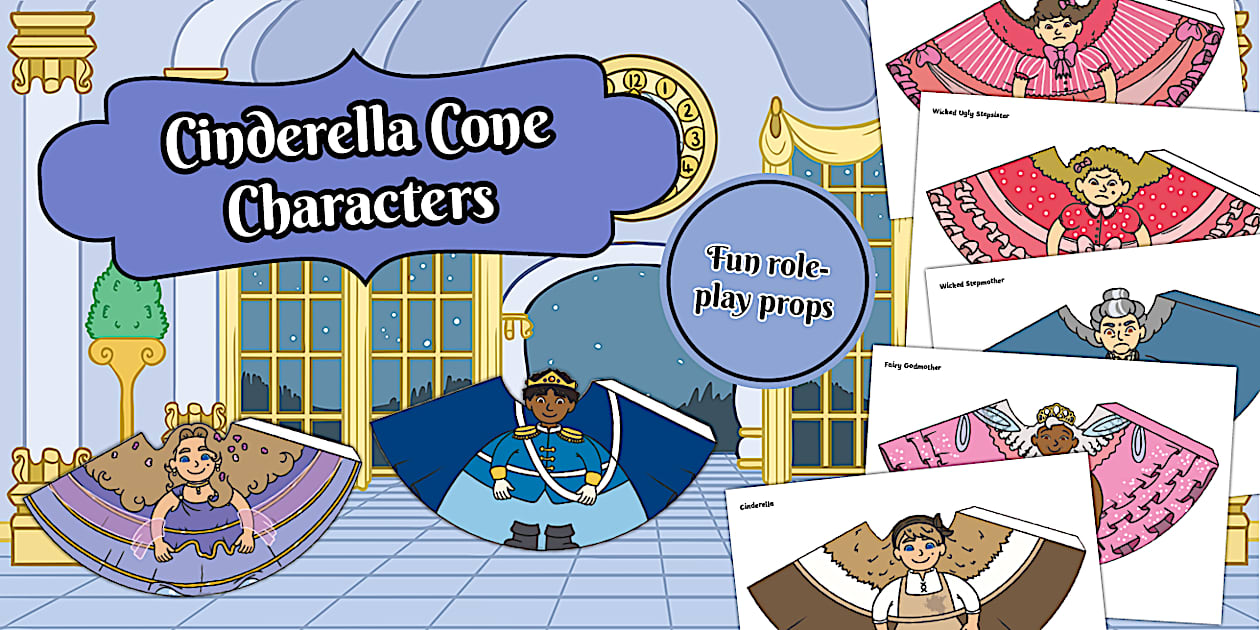 Cinderella Cone Characters