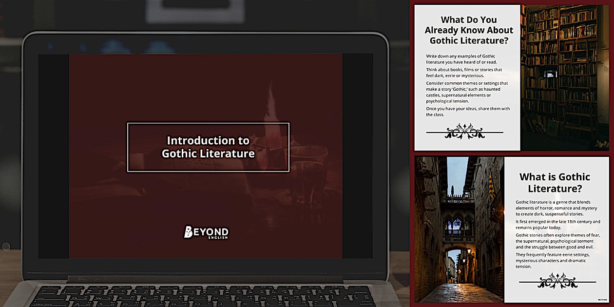 Introduction to Gothic Literature Presentation - Twinkl