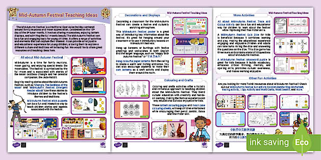 Mid-Autumn Festival Teaching Ideas