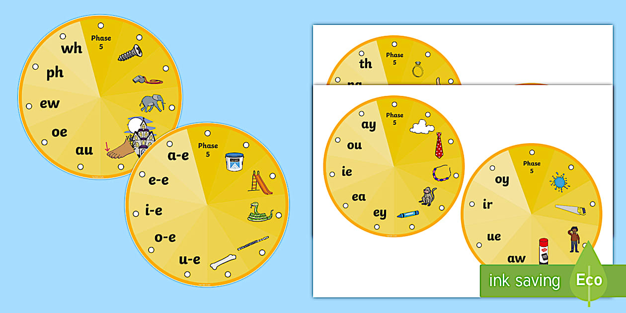 Phase 5 Sound Matching Threading Cards (teacher made)