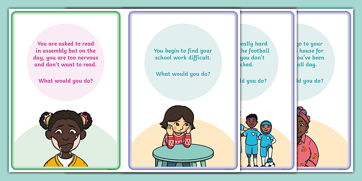 Social Problem-Solving Skills | Solving Social Scenario Card