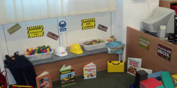 Role Play Corner - Twinkl Classroom Display Photos