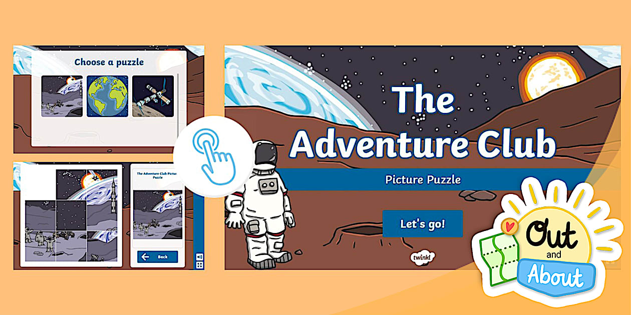 The Adventure Club Picture Puzzle - Twinkl Resources