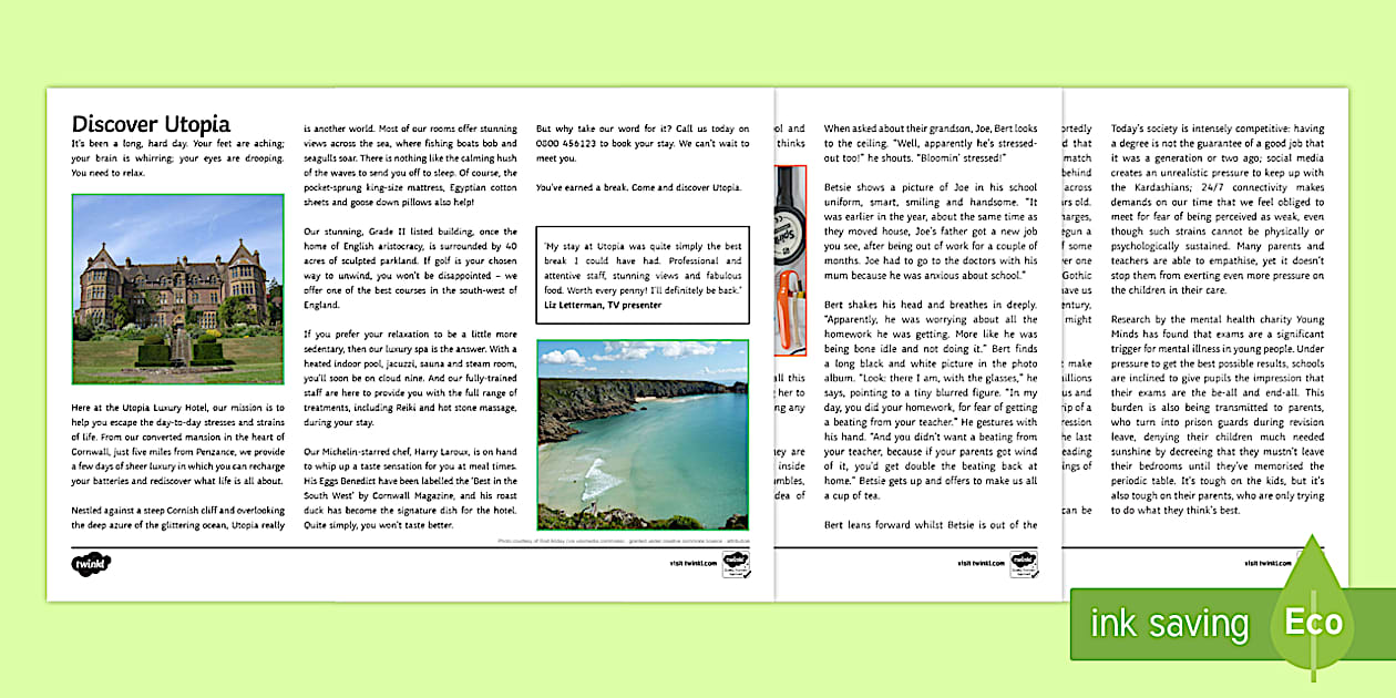 Non-Fiction Texts Resource Pack | KS3 Reading | Beyond