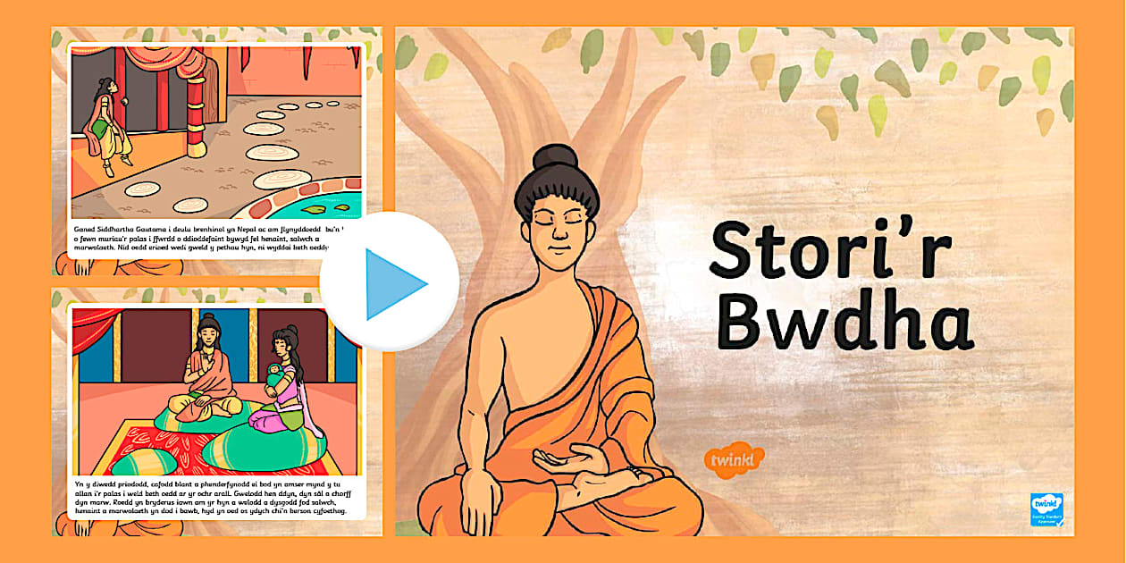 Pwerbwynt Stori'r Bwdha (teacher made) - Twinkl