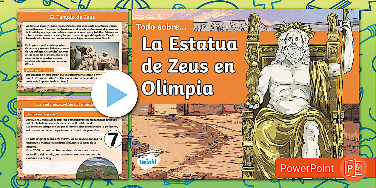 Presentación: La Estatua de Zeus en Olimpia
